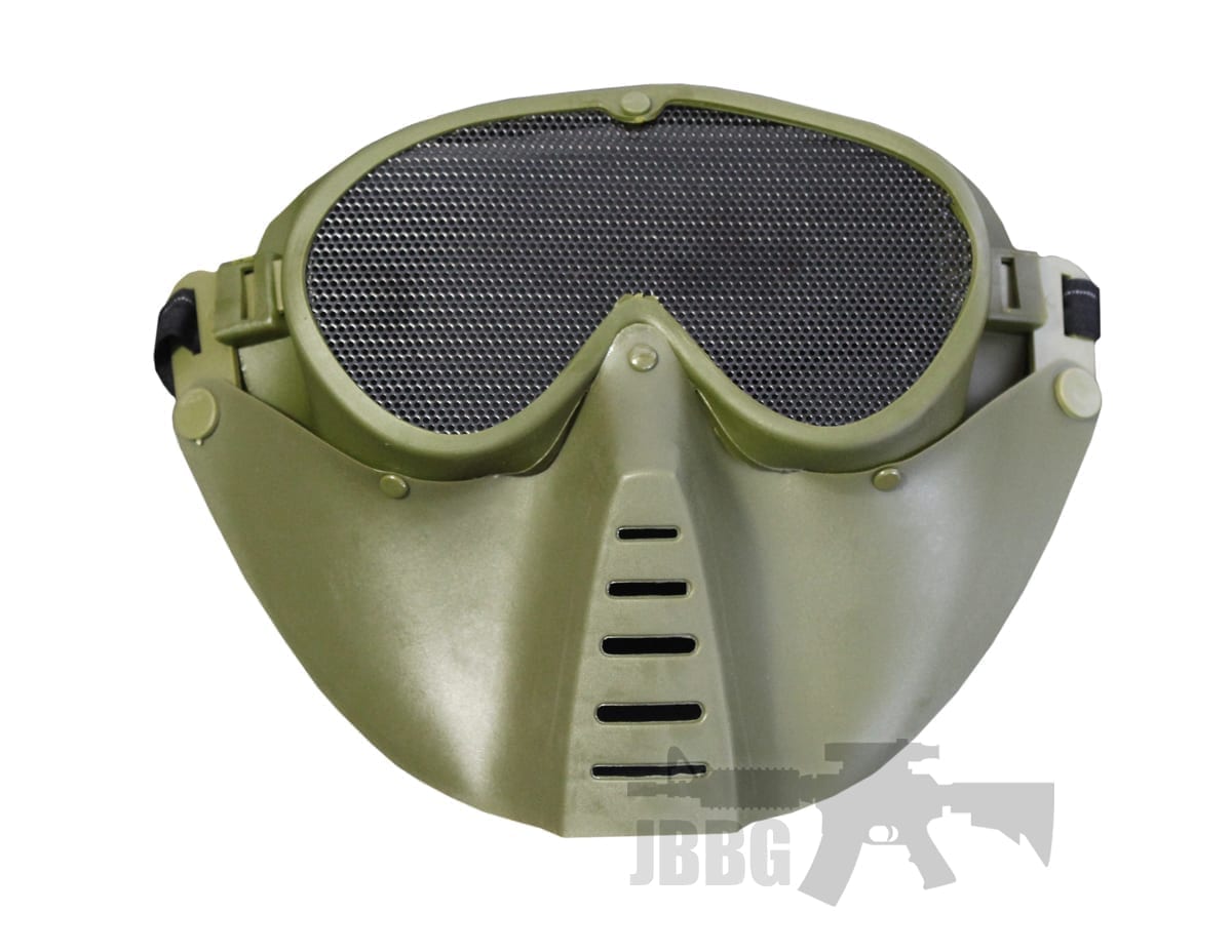 Nel Mesh Airsoft Mask - Just BB Guns Ireland