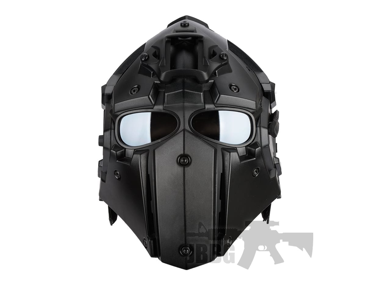 Airsoft Tactical Helmet with NVG Shroud - Just BB Guns Ireland