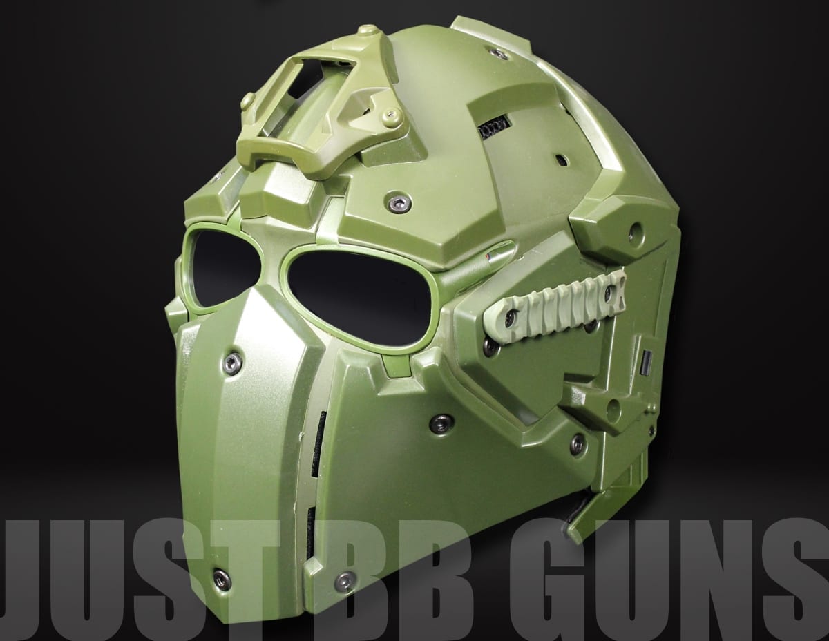 Airsoft Tactical Helmet with NVG Shroud and Transfer Base at Just BB ...