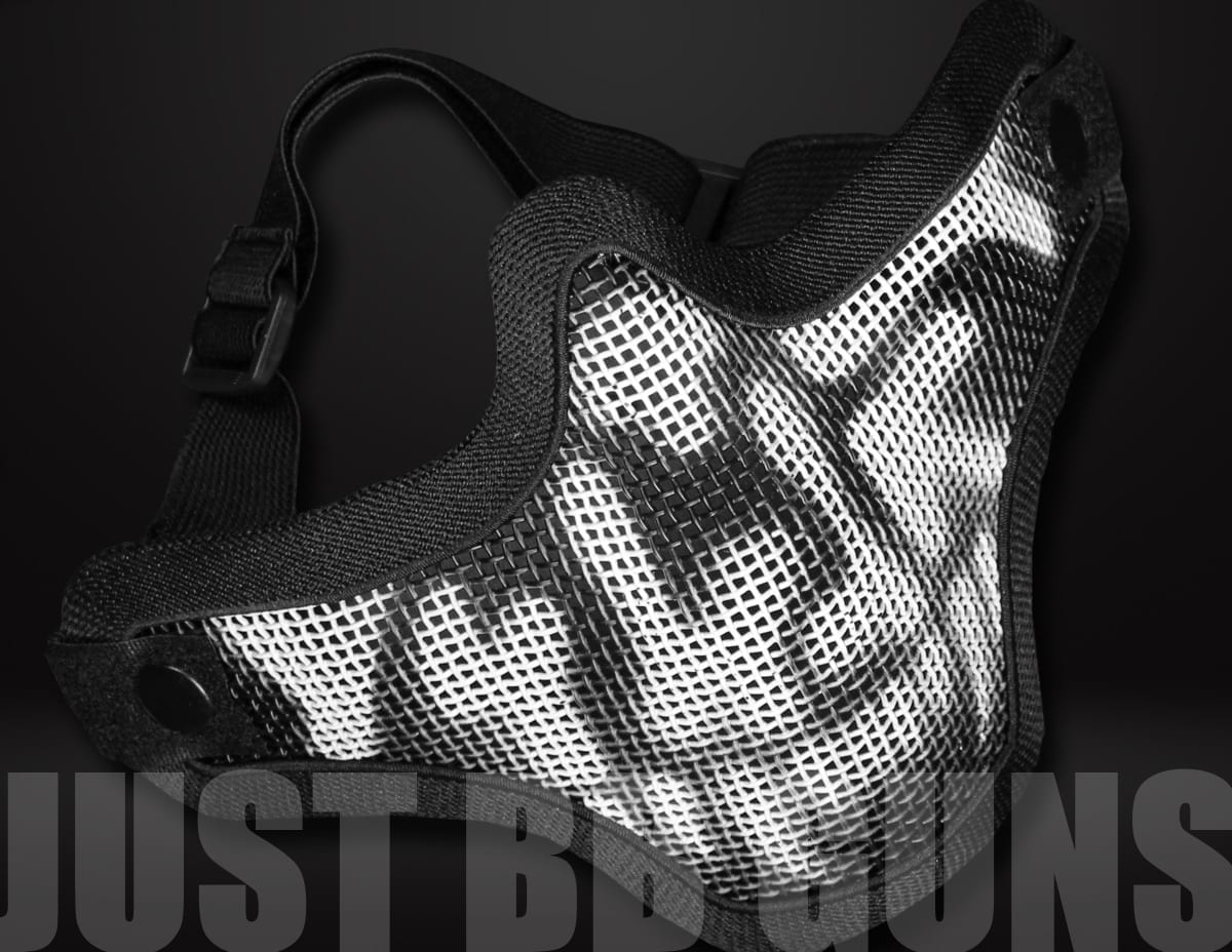 Lower Mesh Mask Skull at Just BB Guns Ireland