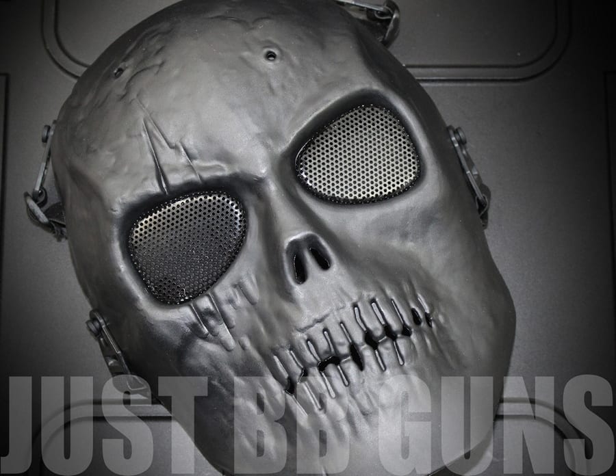 Full Face Skull Airsoft Mask at Just BB Guns Ireland