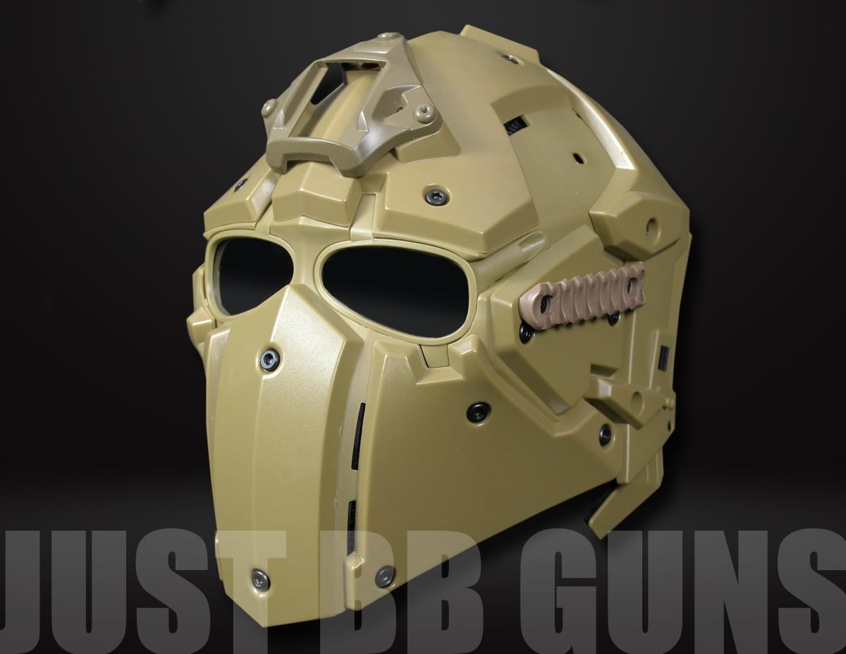 Airsoft Tactical Helmet with NVG Shroud and Transfer Base at Just BB ...