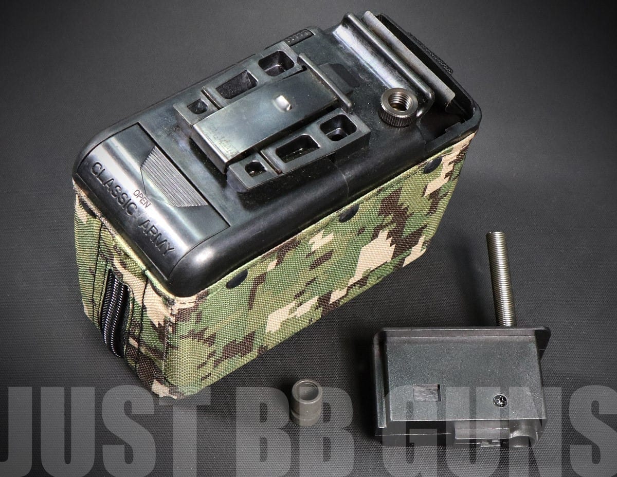 P252P-K Box Mag For M249 AOR2 at Just BB Guns Ireland