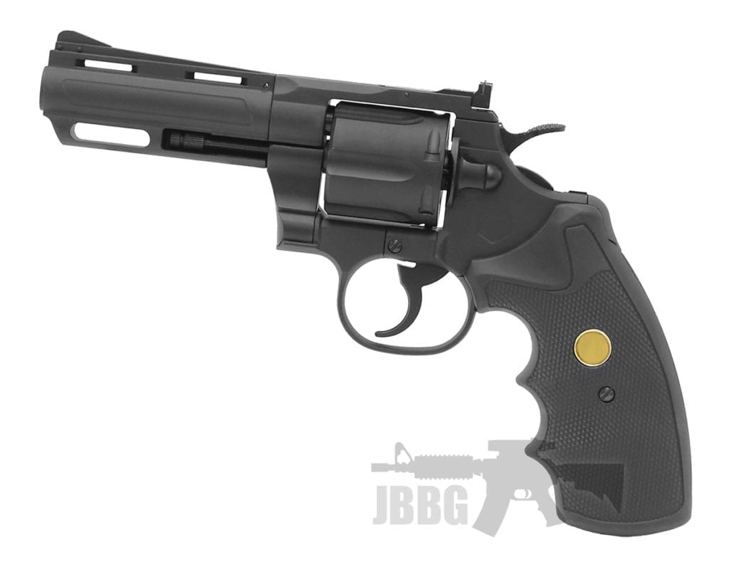 King Arms 4 Python 357 Custom I Co2 Airsoft Revolver - Just BB Guns Ireland