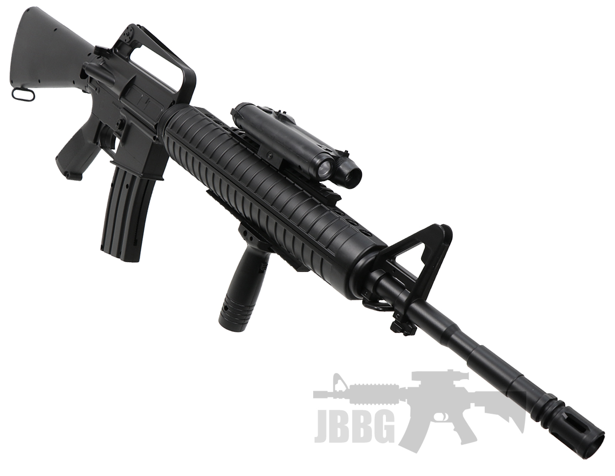 Well M16 A3 Carbine Spring Airsoft Rifle - Just BB Guns Ireland