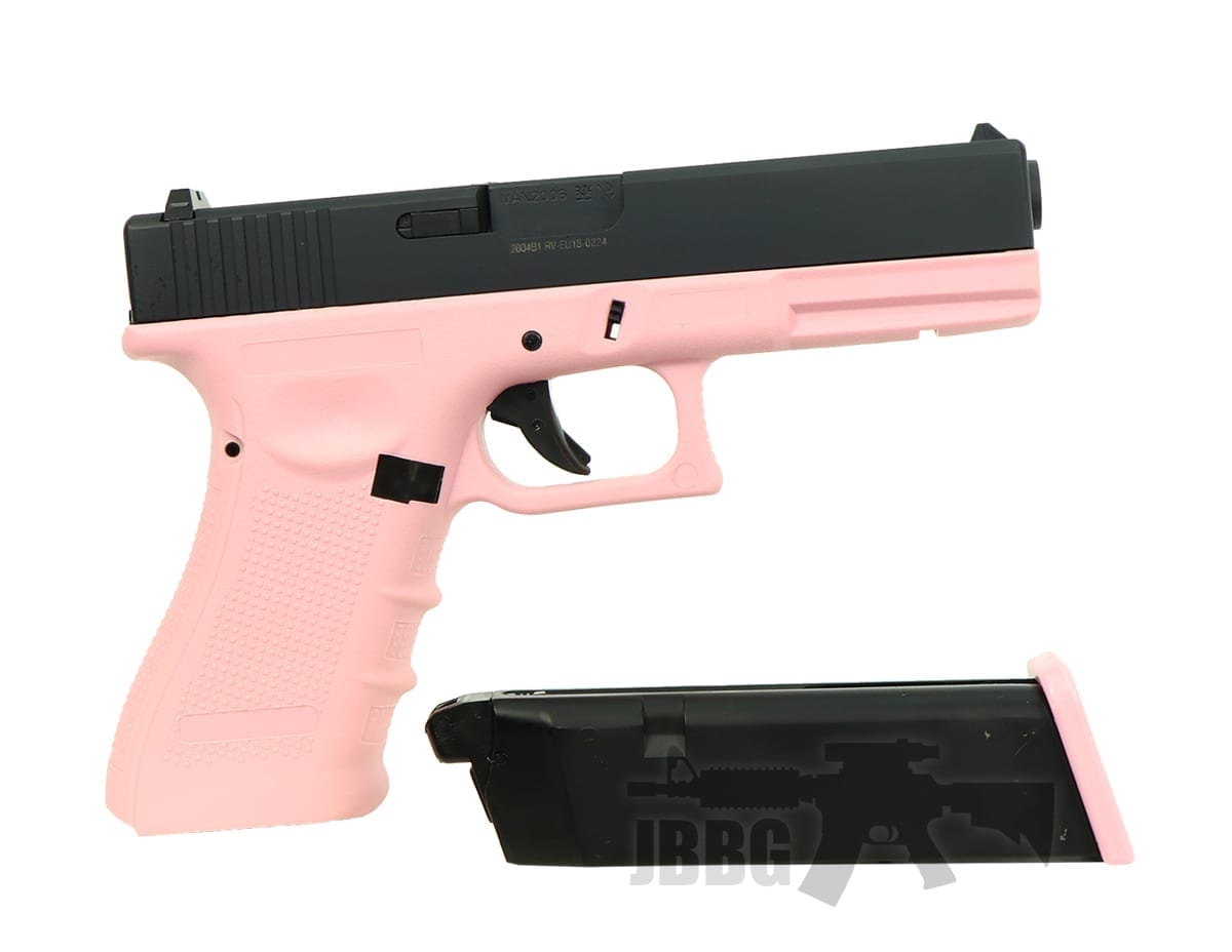 Raven EU17 Airsoft GBB Pistol Pink - Just BB Guns Ireland