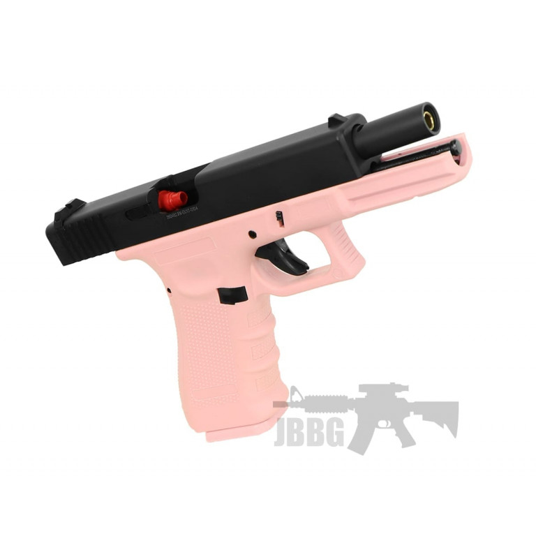 Raven EU17 Airsoft GBB Pistol Pink at Just BB Guns Ireland