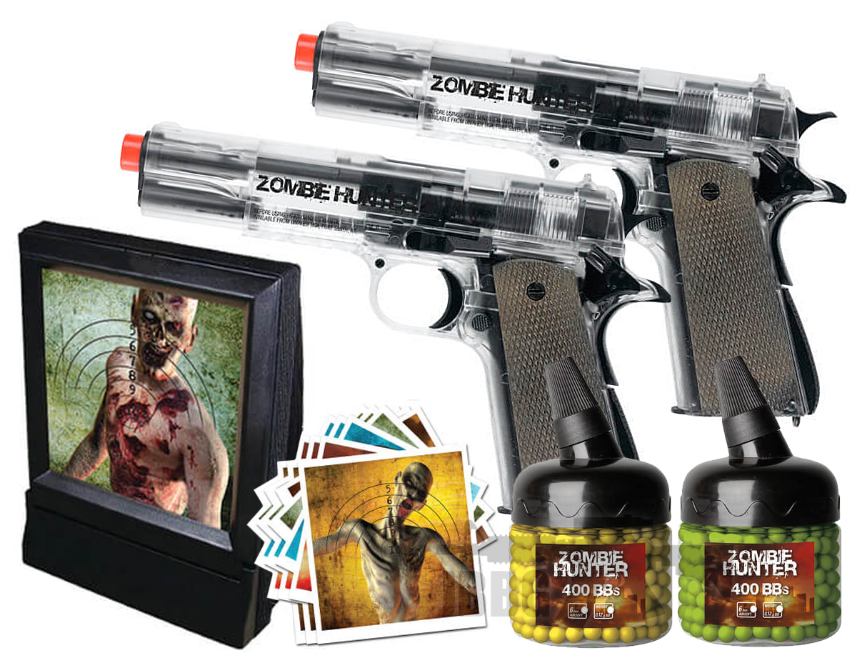 Pistolets Airsoft Zombies