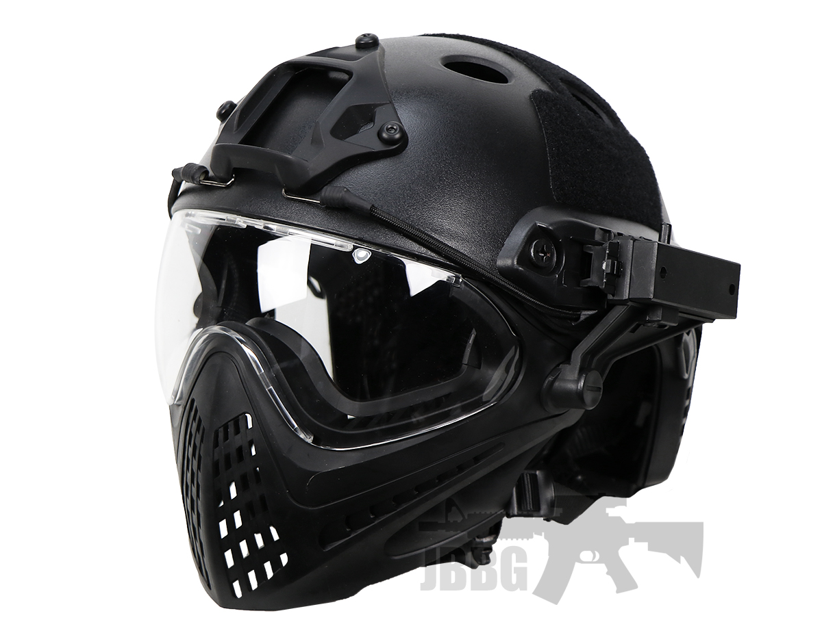 Tactical Piloteer Helmet and Mask for Airsoft - Just BB Guns Ireland