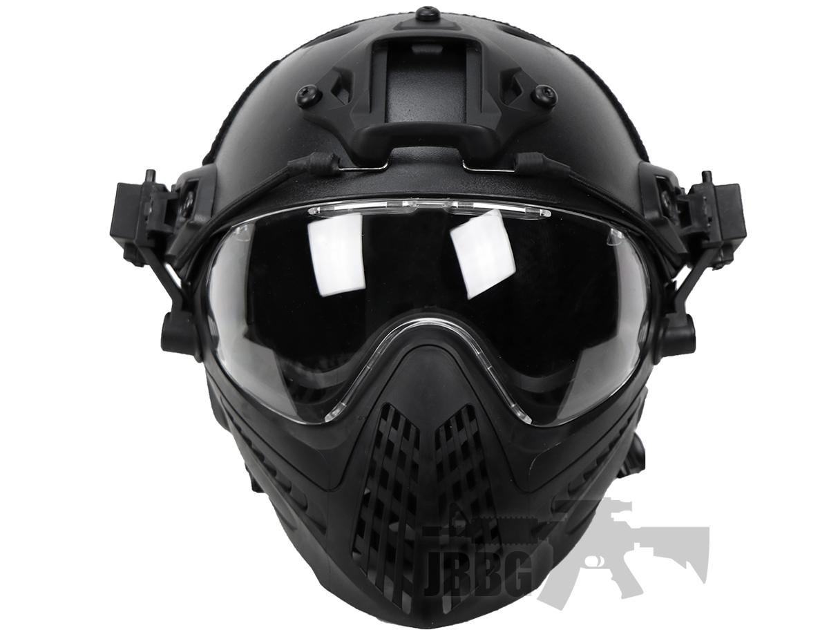 Tactical Piloteer Helmet and Mask for Airsoft - Just BB Guns Ireland