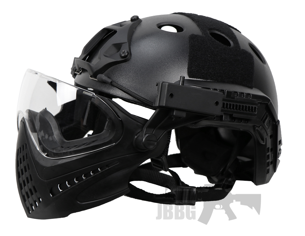 Tactical Piloteer Helmet and Mask for Airsoft - Just BB Guns Ireland