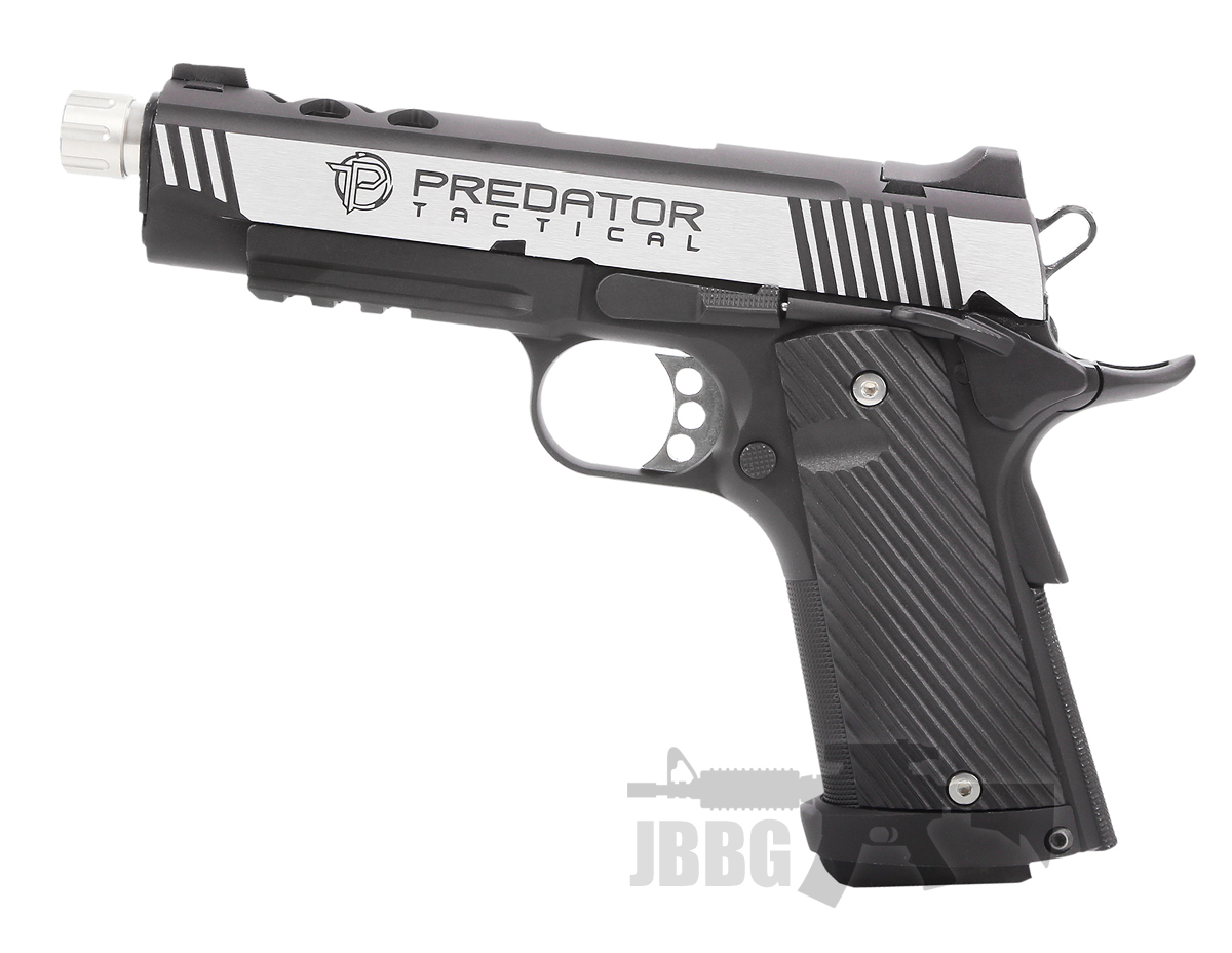 King Arms Predator Tactical Night Shrike .45 ACP Airsoft Pistol
