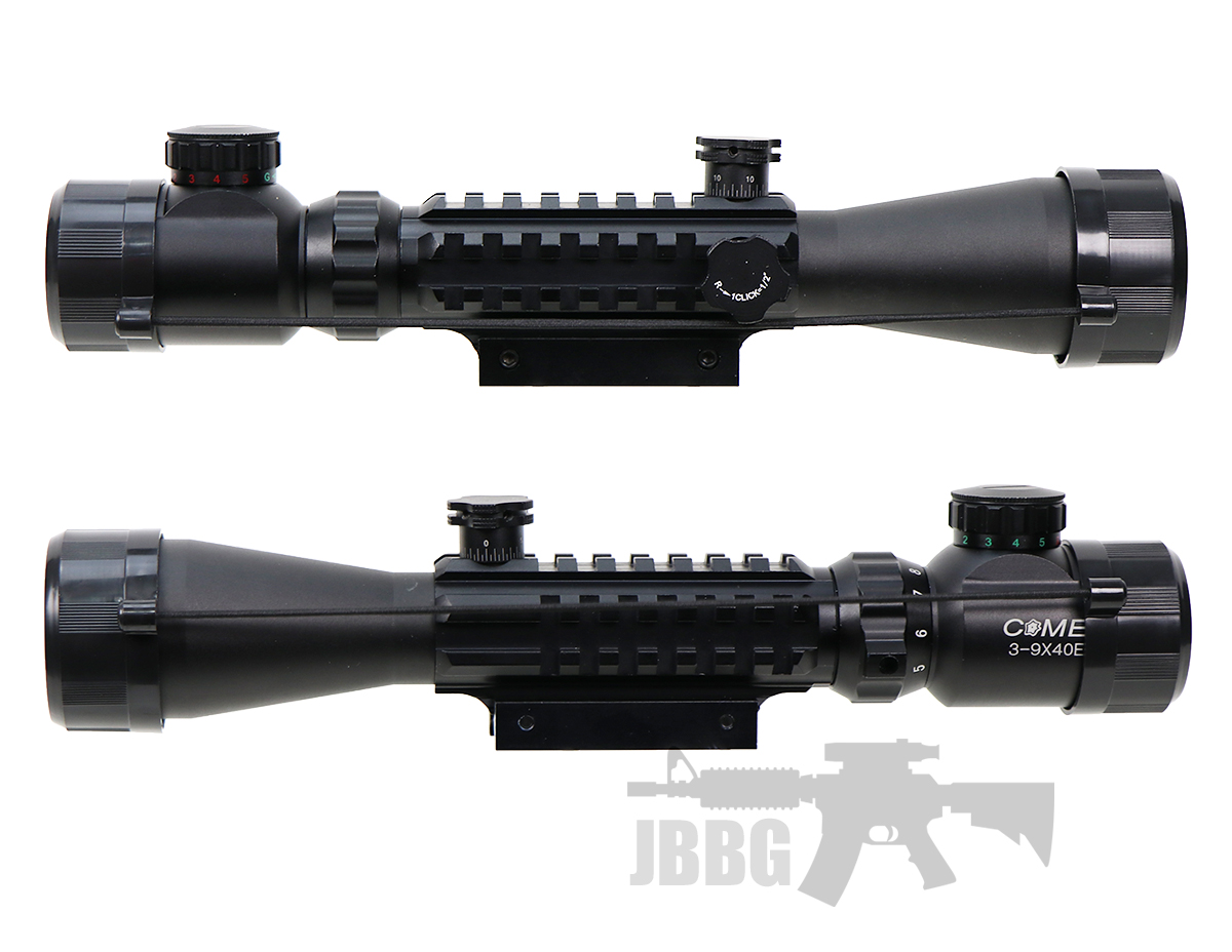 COMET 3-9X40EG EG Tactical Rifle Scope |Just BB Guns Ireland