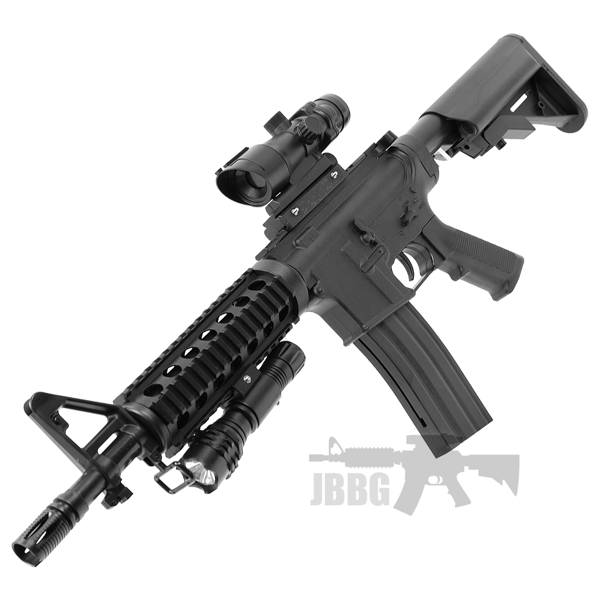 8907A M4 RIS CQB Spring Airsoft Gun - Just BB Guns Ireland