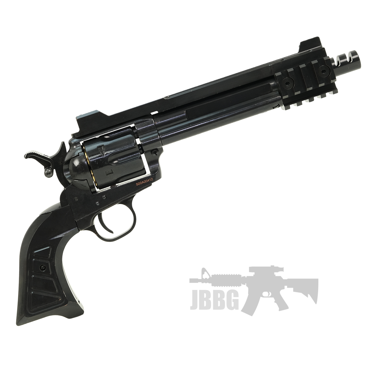 King Arms SAA .45 Devil Gas Airsoft Revolver - Just BB Guns Ireland