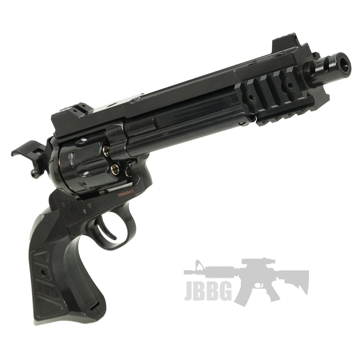 King Arms SAA .45 Devil Gas Airsoft Revolver - Just BB Guns Ireland