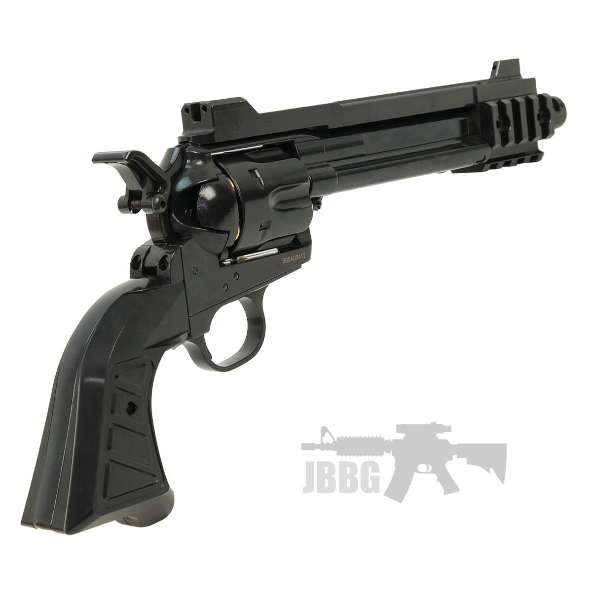 King Arms SAA .45 Devil Gas Airsoft Revolver - Just BB Guns Ireland