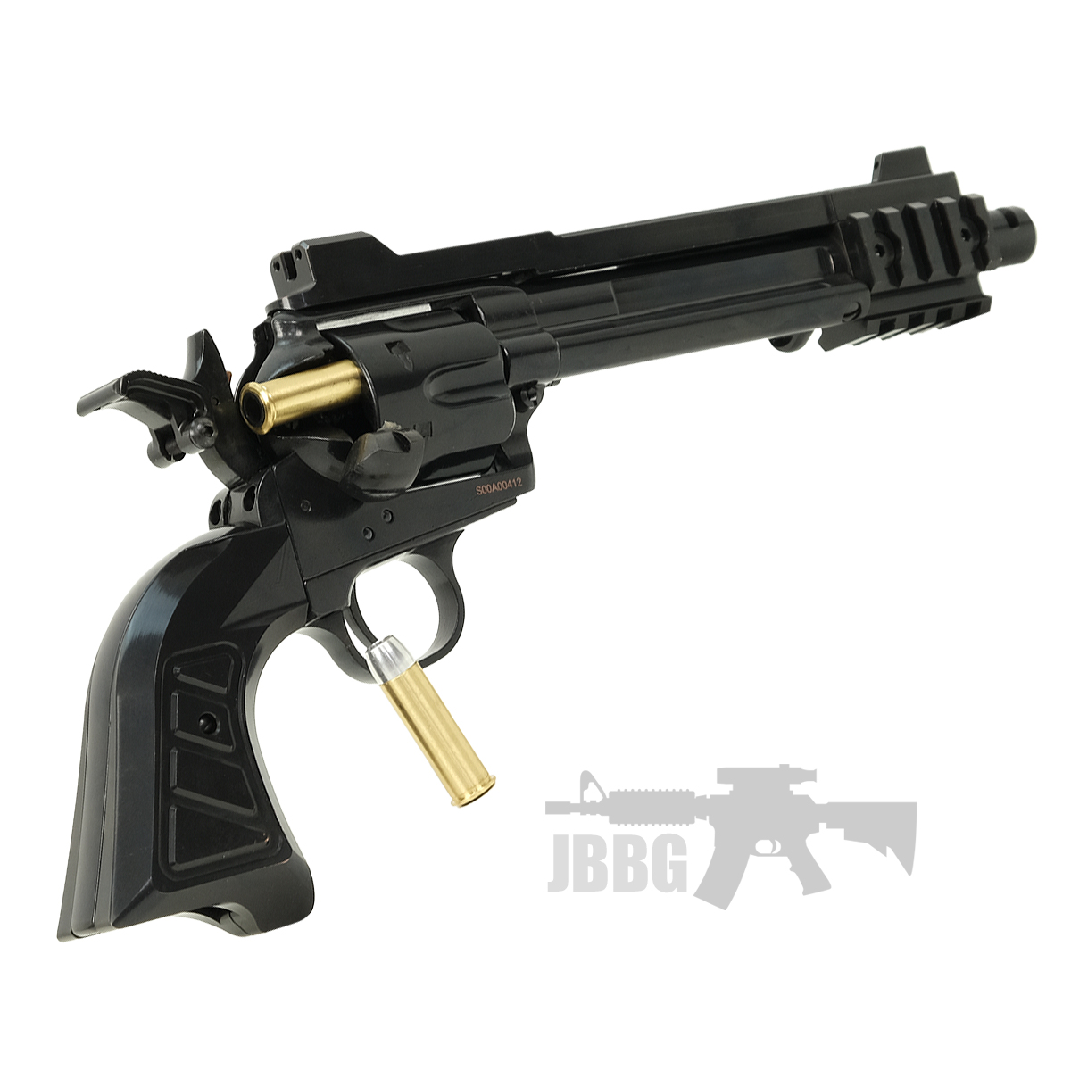 King Arms SAA .45 Devil Gas Airsoft Revolver - Just BB Guns Ireland