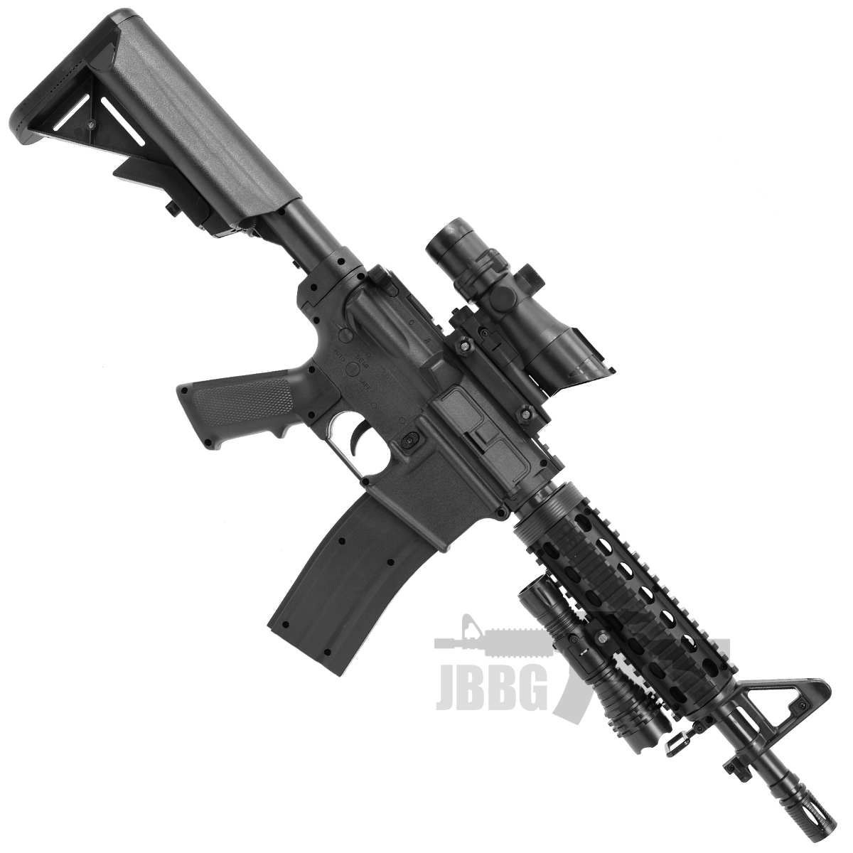 8907A M4 RIS CQB Spring Airsoft Gun - Just BB Guns Ireland