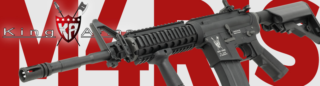 King Arms M4 RIS with Mosfet Advance Airsoft Gun - Just BB Guns Ireland