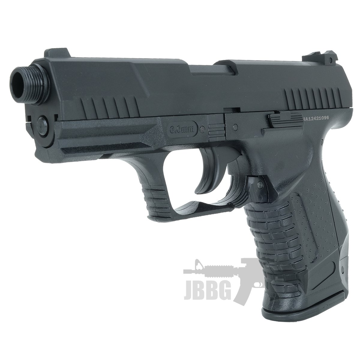 HA124 Airsoft Pistol with Silencer - Just BB Guns Ireland