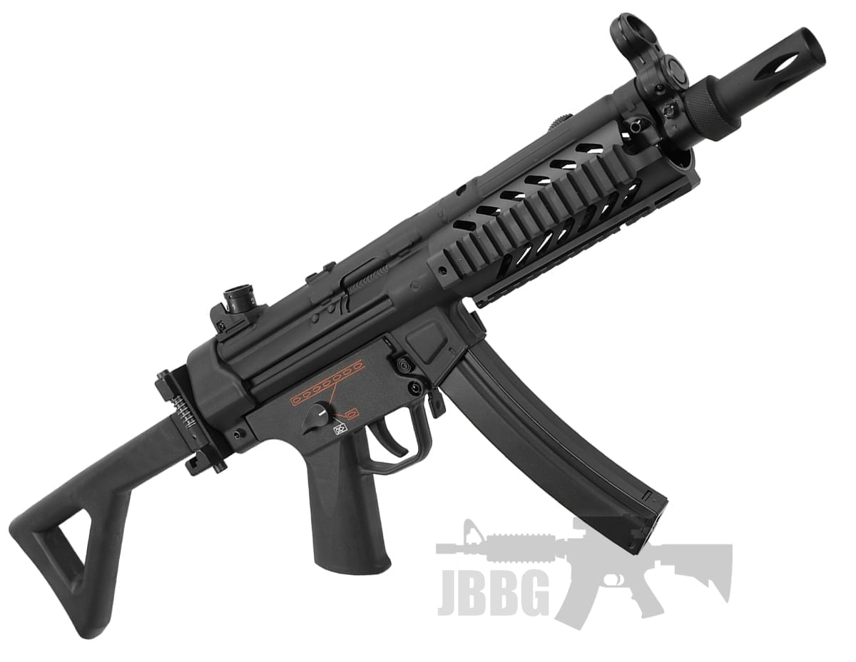 SR5 TAC SMG Metal AEG Gen2 MP5 Airsoft Gun - Just BB Guns Ireland