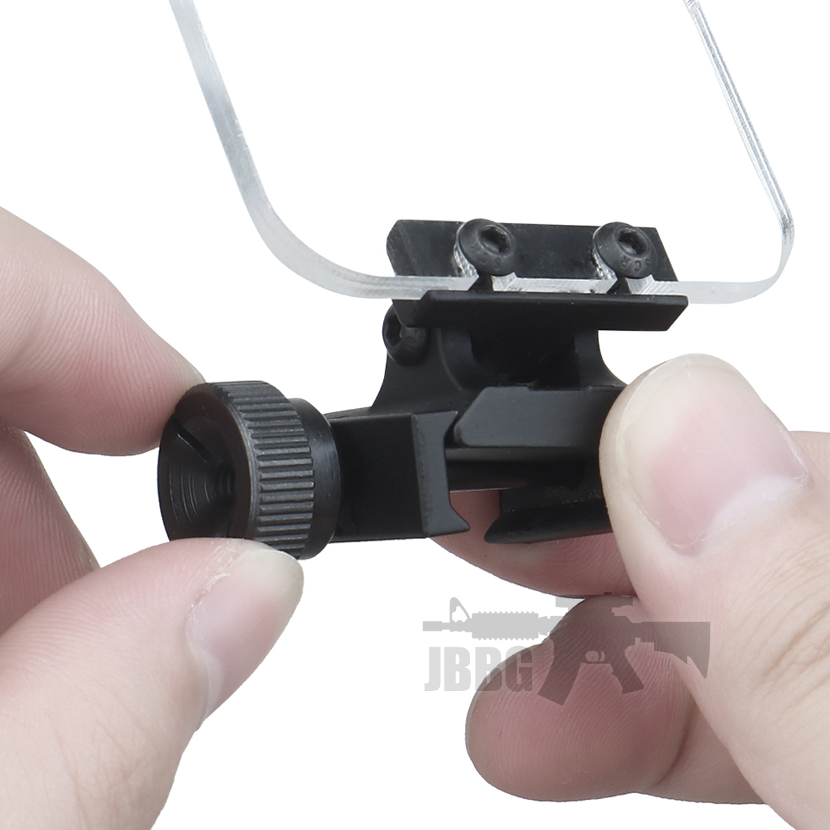 Flip-up QD Scope Shield Protector Black - Just BB Guns Ireland