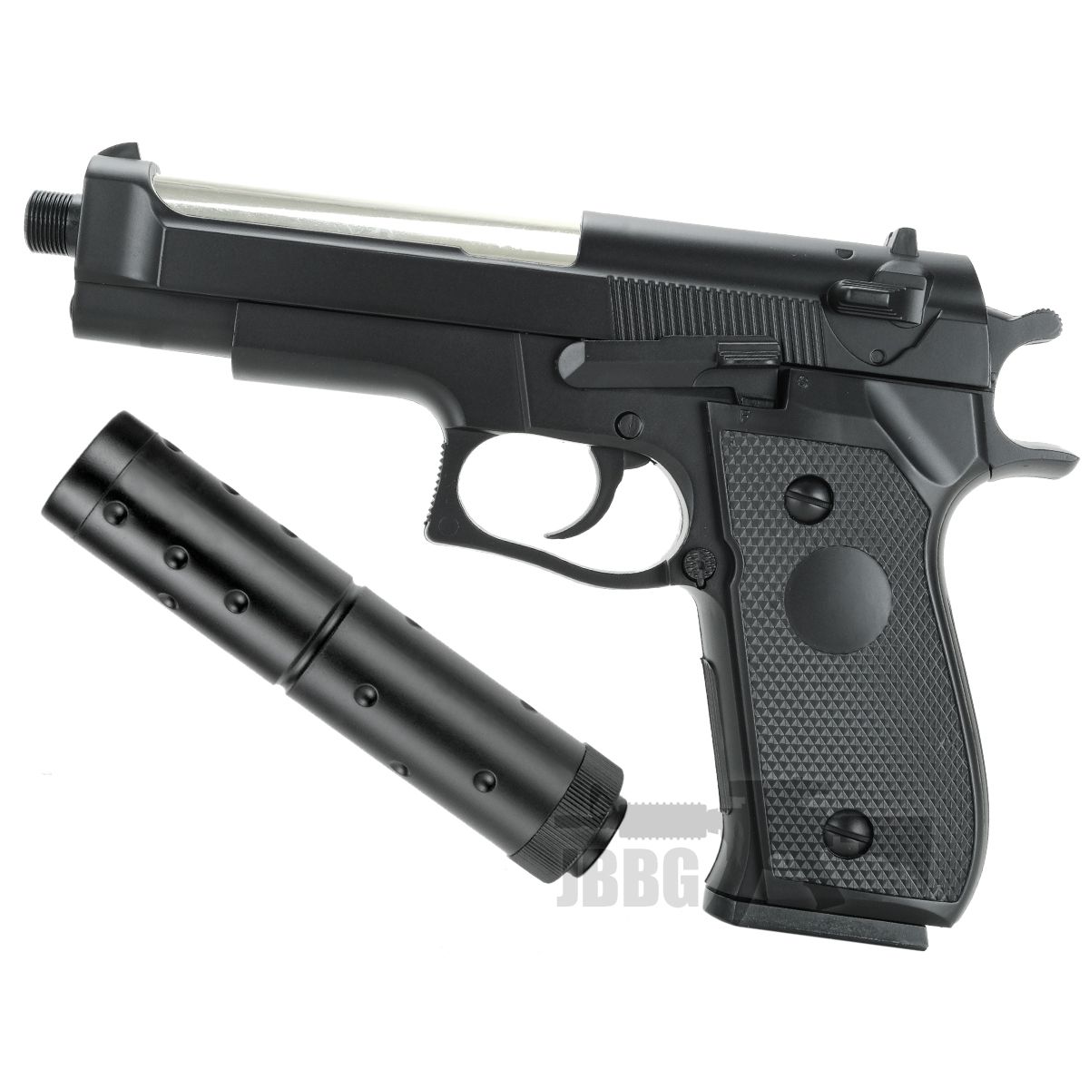 M22 Airsoft Pistol with Silencer - Just BB Guns Ireland
