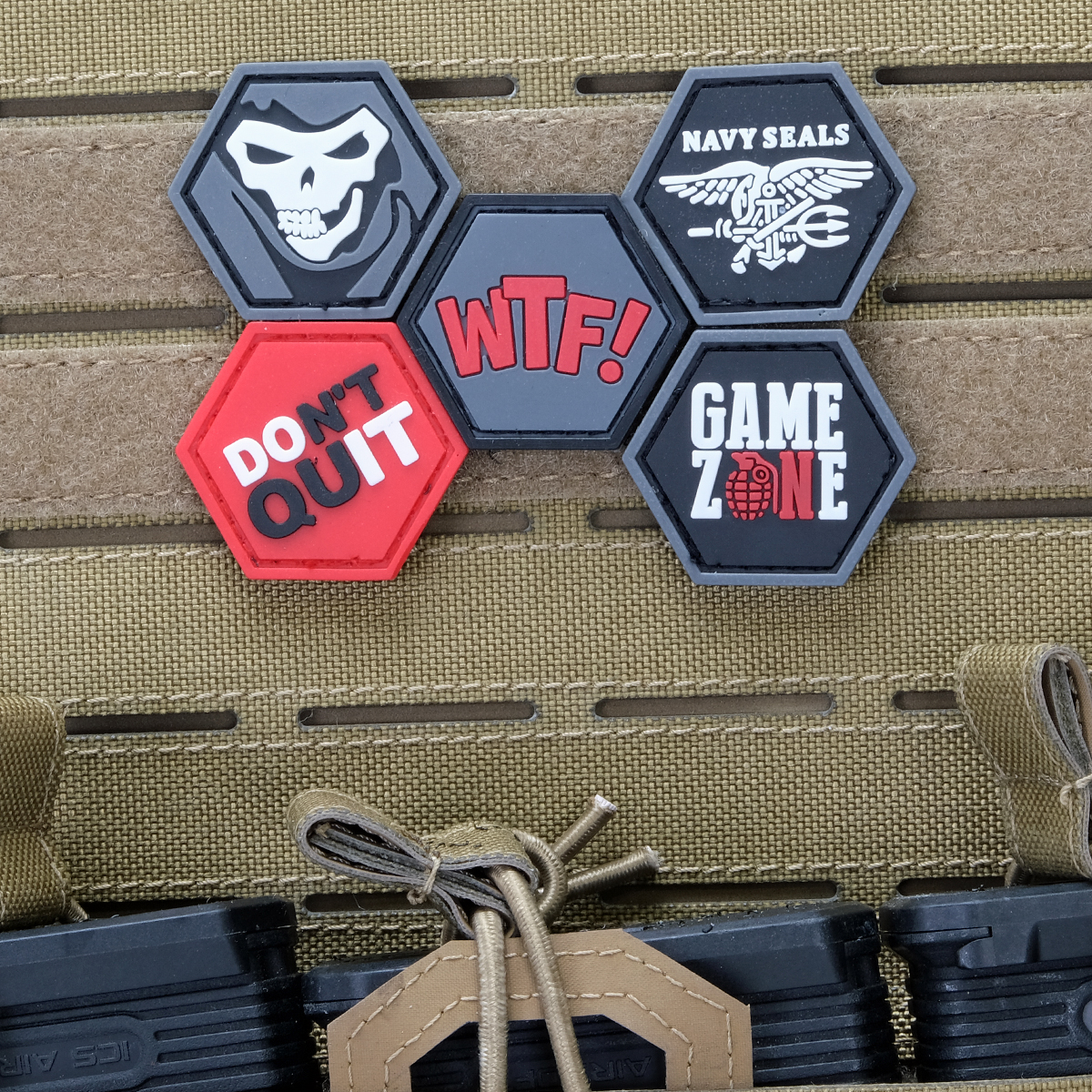 WTF Catchphrase Ballistic Hex Patch BH00018 - Just BB Guns Ireland