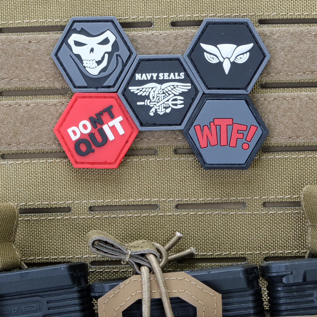 Navy Seals Ballistic Hex Patch BH00001 - Just BB Guns Ireland