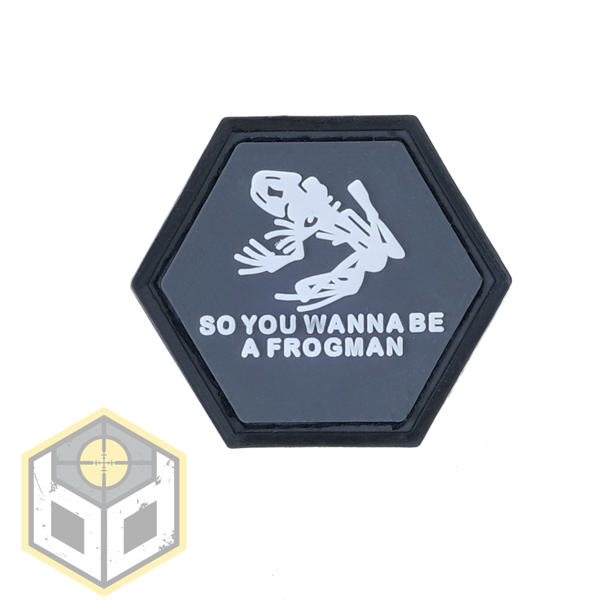 US Navy Seals Frogman Special Warfare Ballistic Hex Patch