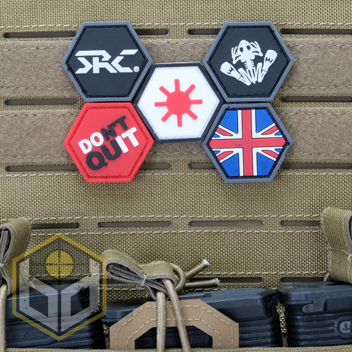 Sun Asian Inspired Ballistic Hex Patch BH00047 - Just BB Guns Ireland