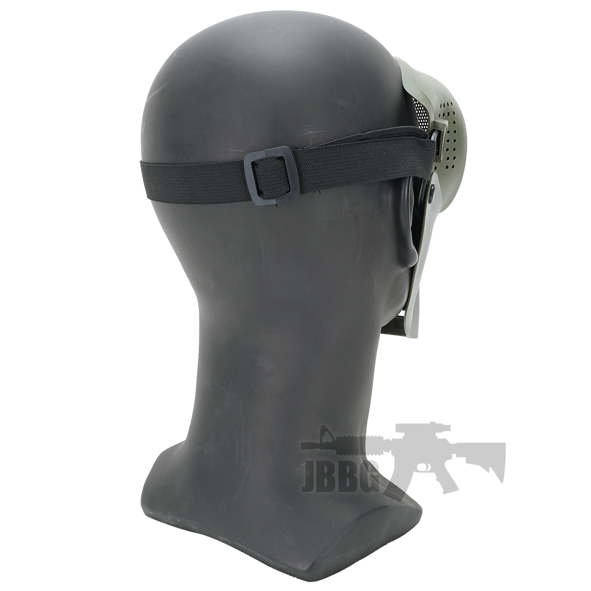 SRC Full Face Fly Airsoft Mask V2 Dark Green with Round Holes