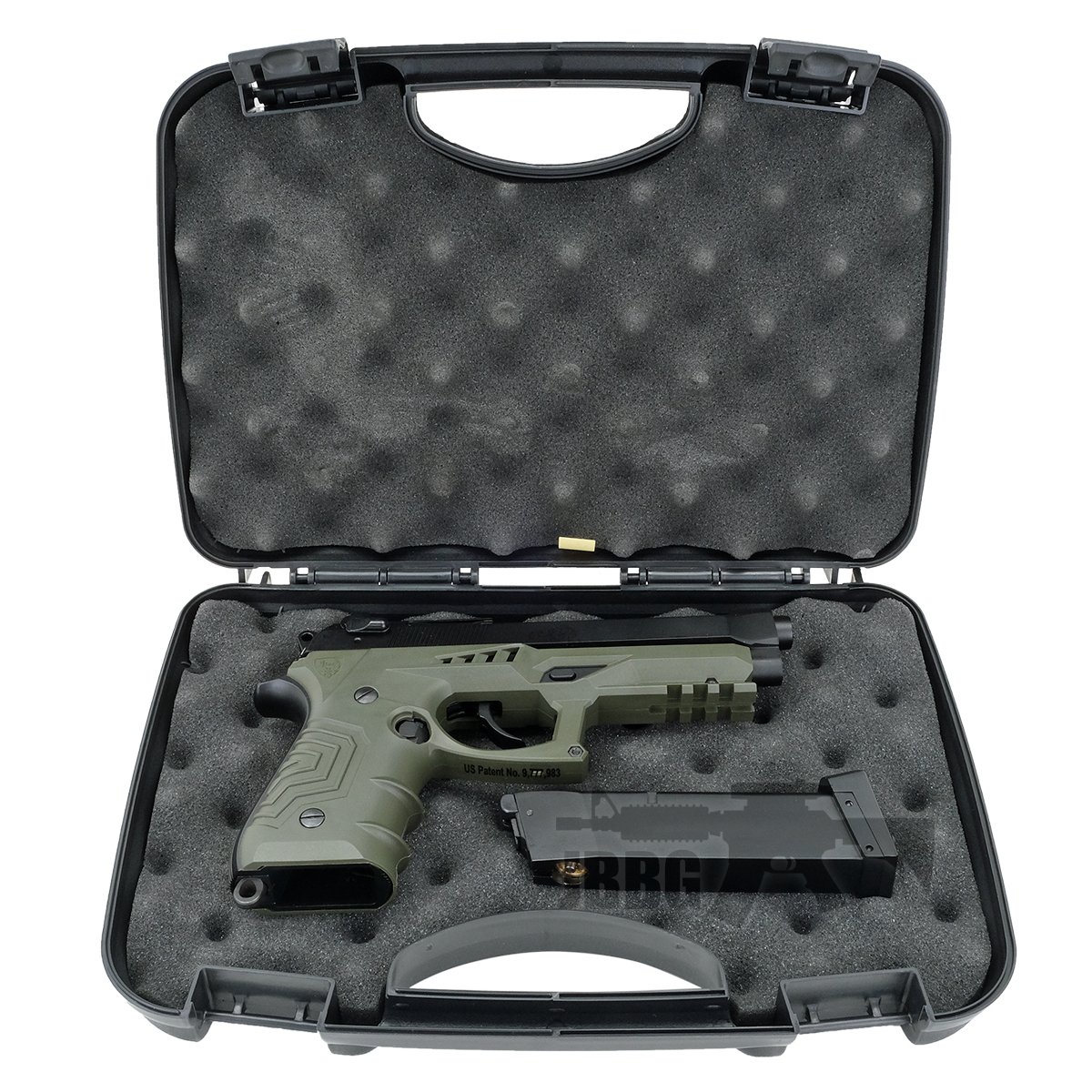 HG173 Tac M92 Co2 Metal Airsoft Pistol Green - Just BB Guns Ireland