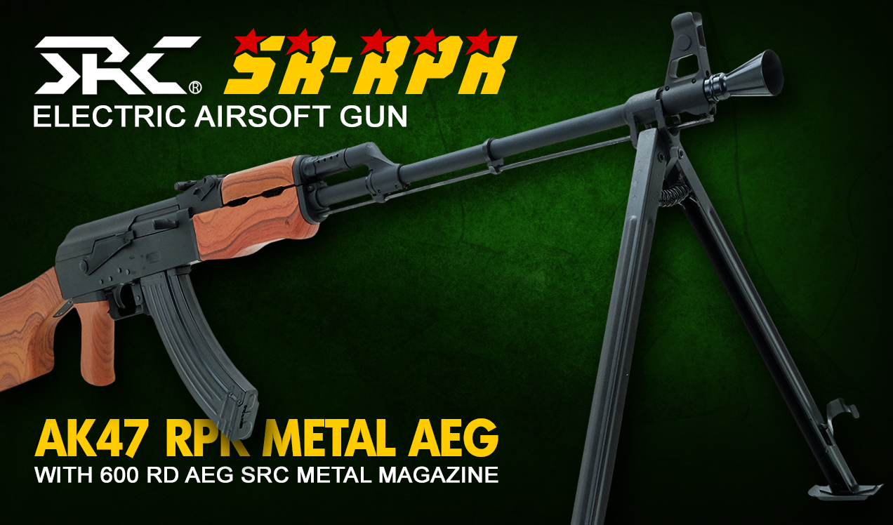 SRC AK47 RPK Airsoft Gun AEG Novice Line Series - Just BB Guns Ireland