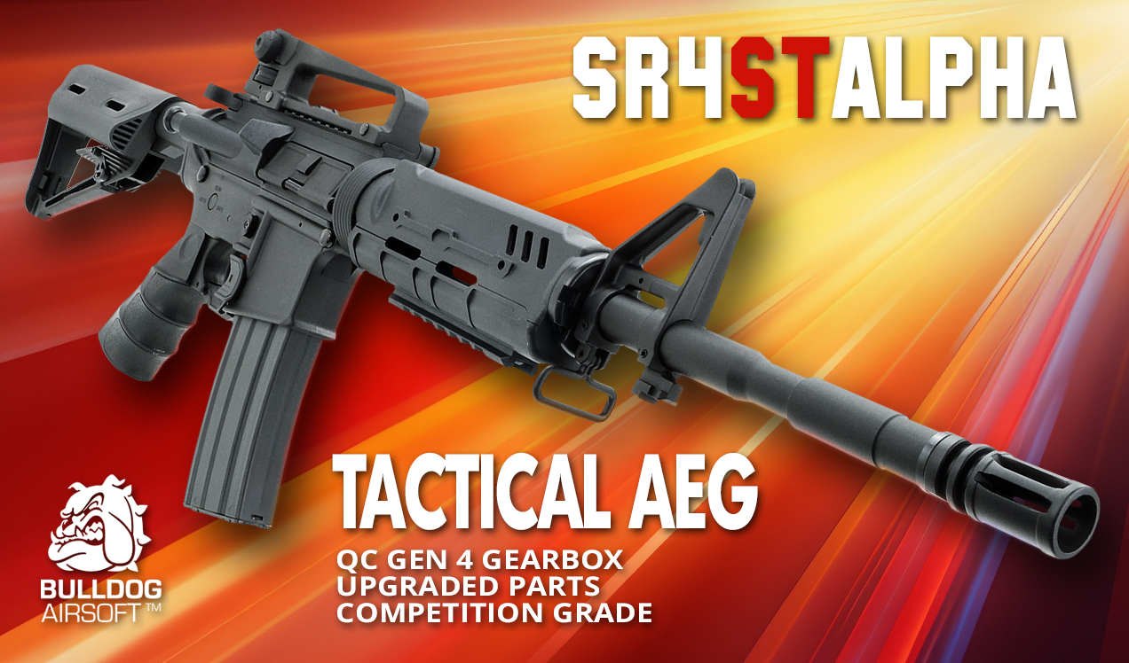Bulldog ST Alpha QD Airsoft Gun AEG - Just BB Guns Ireland