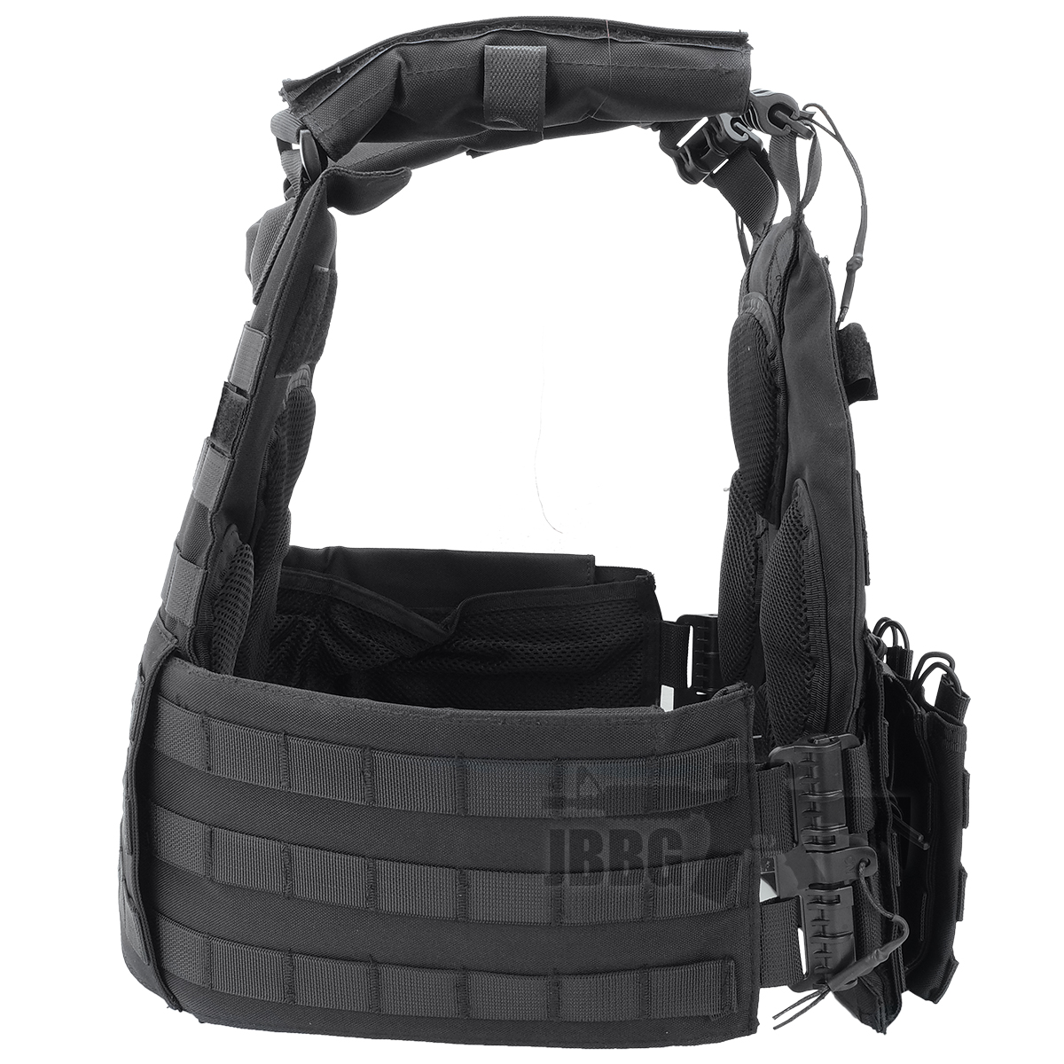 Trimex 0623-7 Plate Carrier Tactical Molle Vest Black
