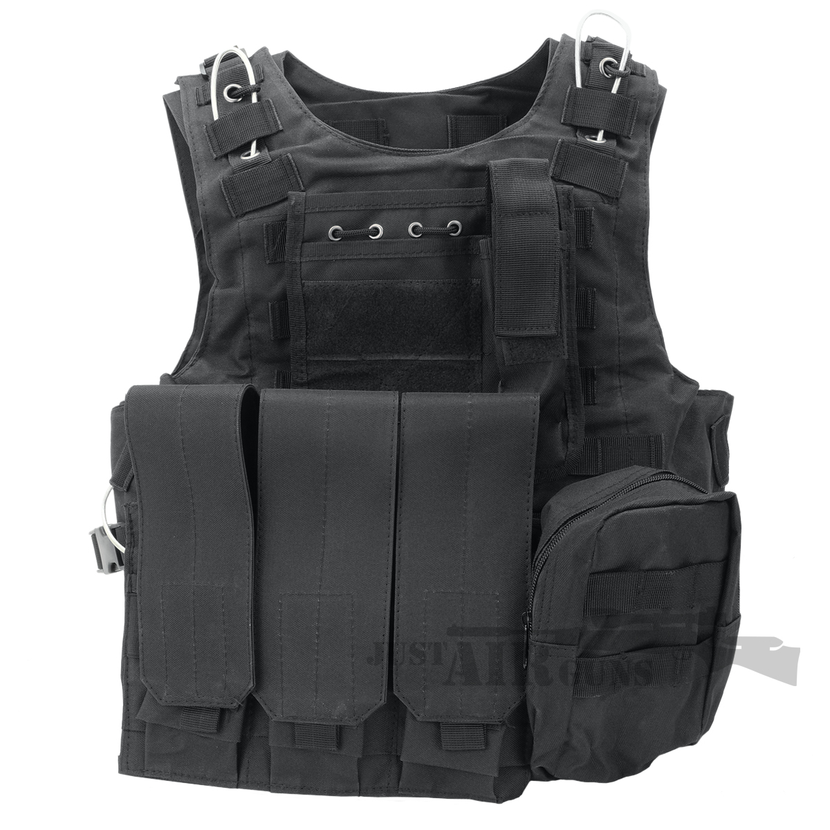 Trimex 0623-8 Tactical Molle Vest Black - Just BB Guns Ireland