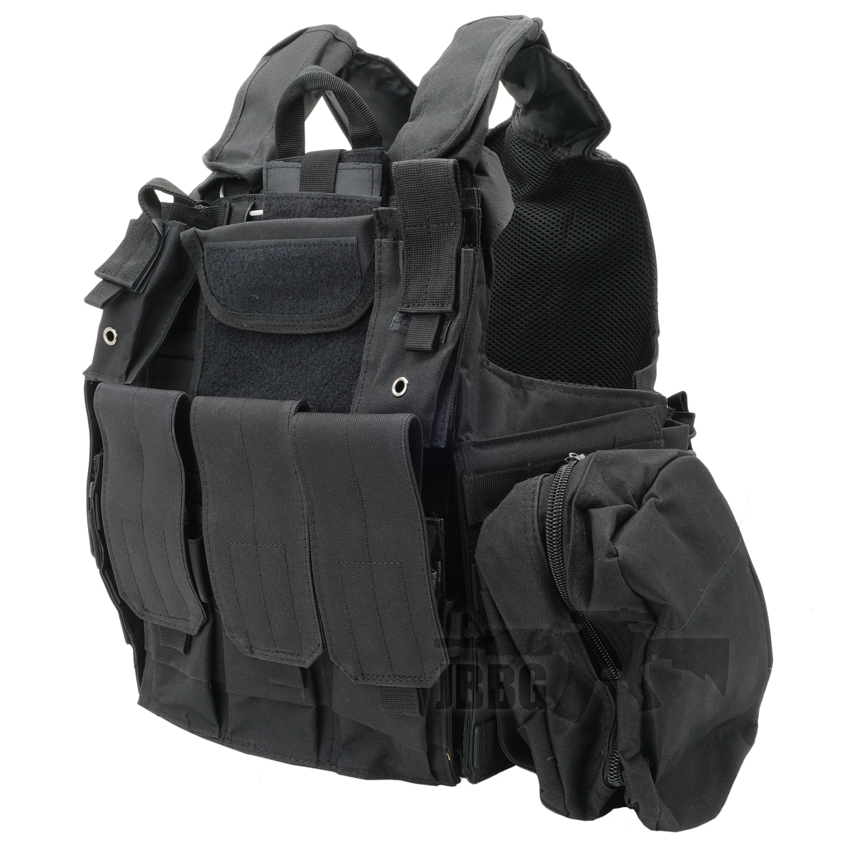Trimex 0623-5 Tactical Molle Vest Black - Just BB Guns Ireland