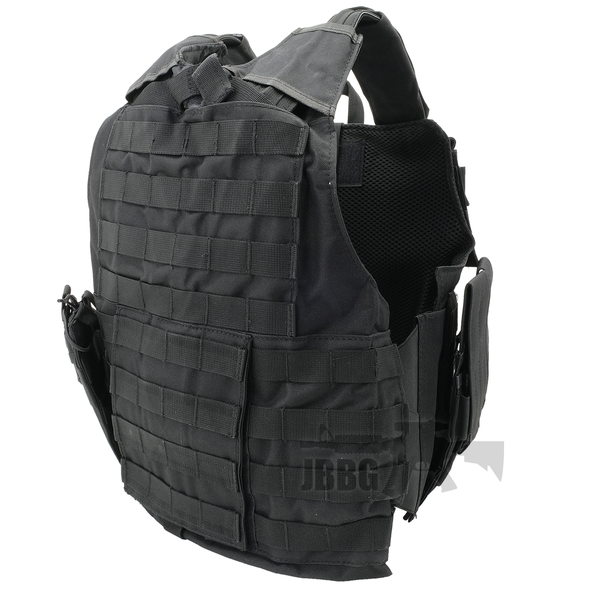 Trimex 0623-5 Tactical Molle Vest Black - Just BB Guns Ireland