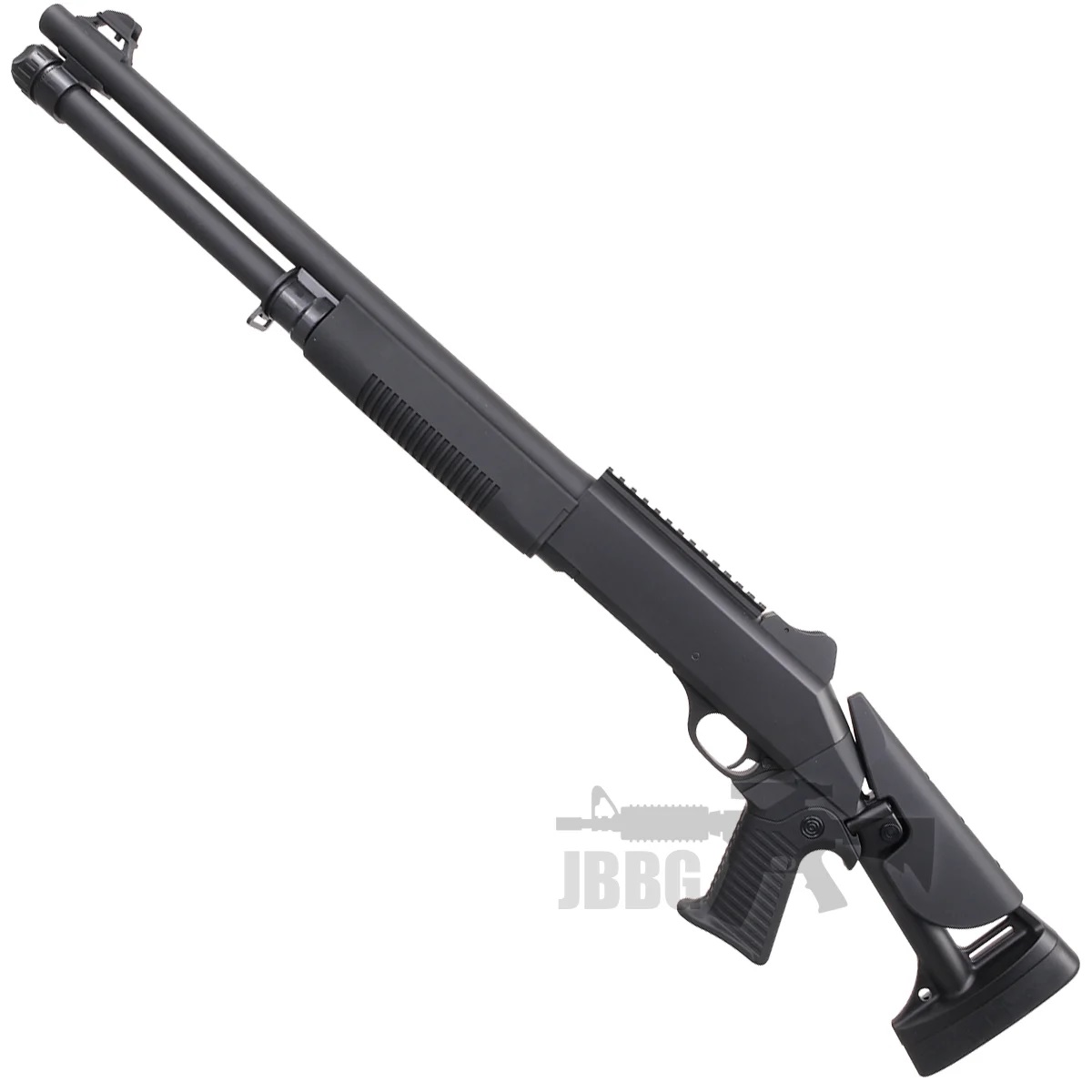 M56DLBK Double Eagle Pump Action Multi Shot Airsoft Shotgun