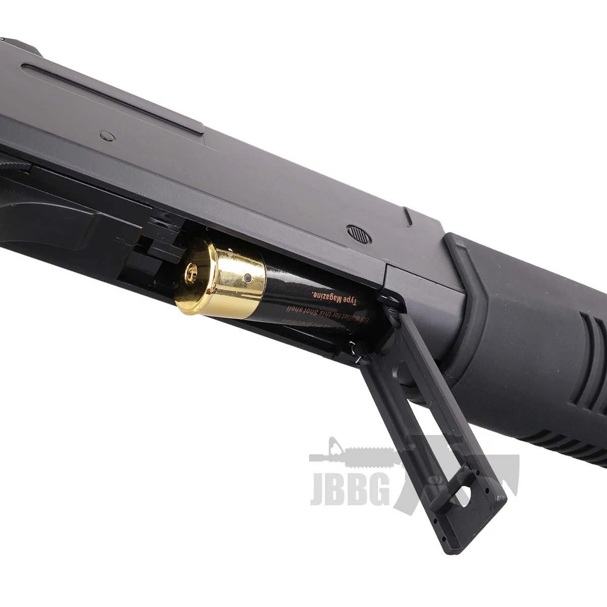 M56DLBK Double Eagle Pump Action Multi Shot Airsoft Shotgun