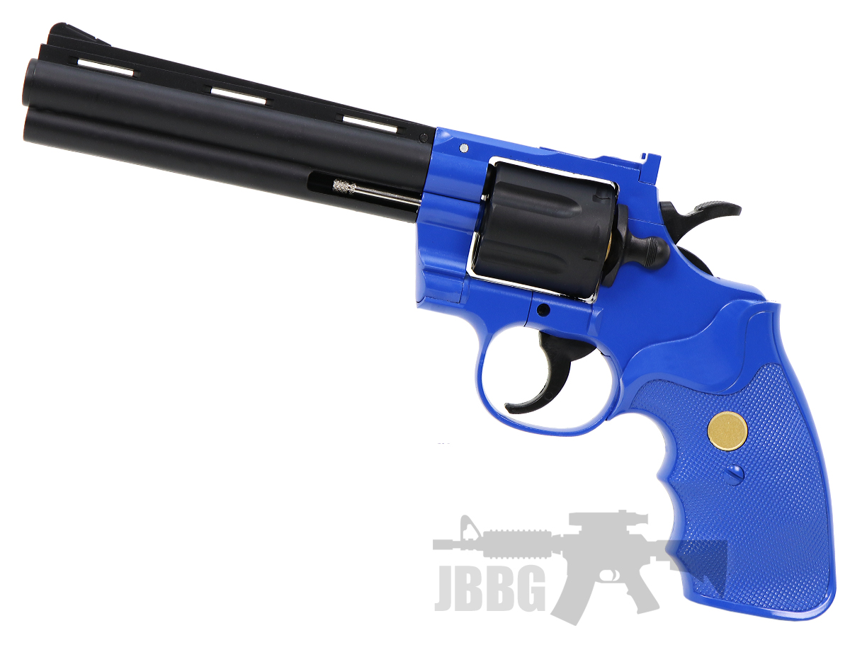 G36 Spring Airsoft Revolver Blue - Just BB Guns Ireland