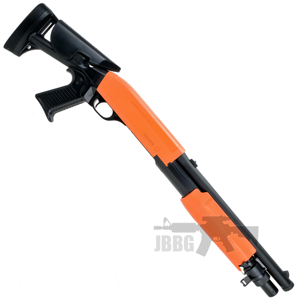 M56C Pump Airsoft Shotgun Orange - Just BB Guns Ireland