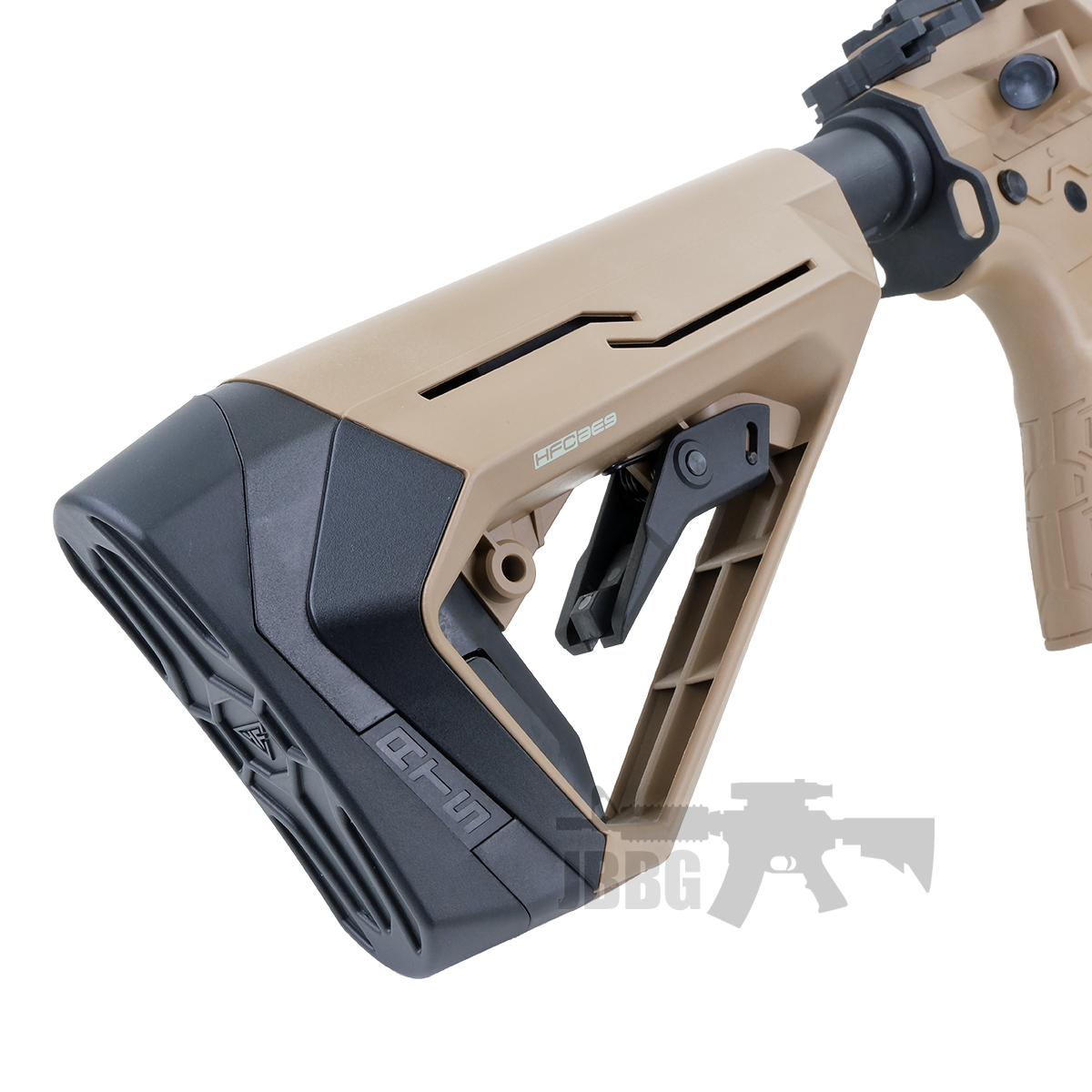 HFC 202 AEG Tactical Airsoft Gun Tan - Just BB Guns Ireland