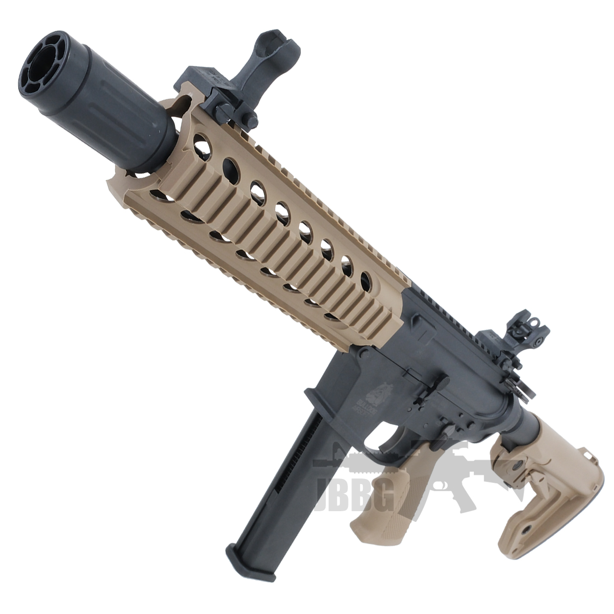 Bulldog TWS 9mm Carbine Gas Blowback Lite Airsoft Gun Tan IE