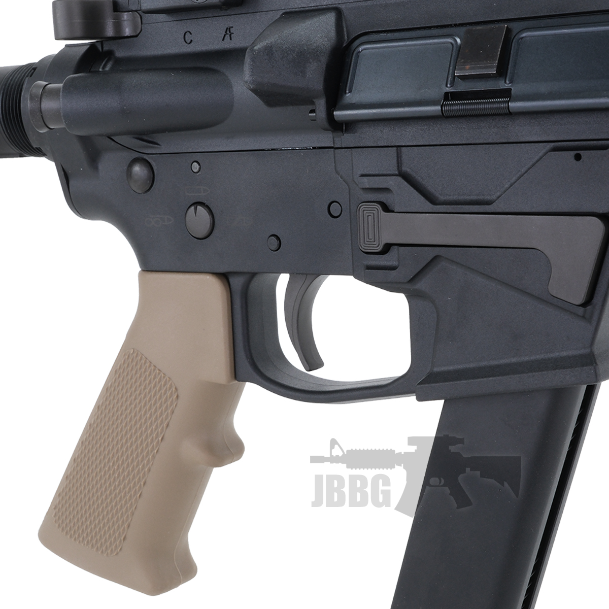 Bulldog TWS 9mm SRB Gas Blowback Lite Airsoft Gun Tan IE