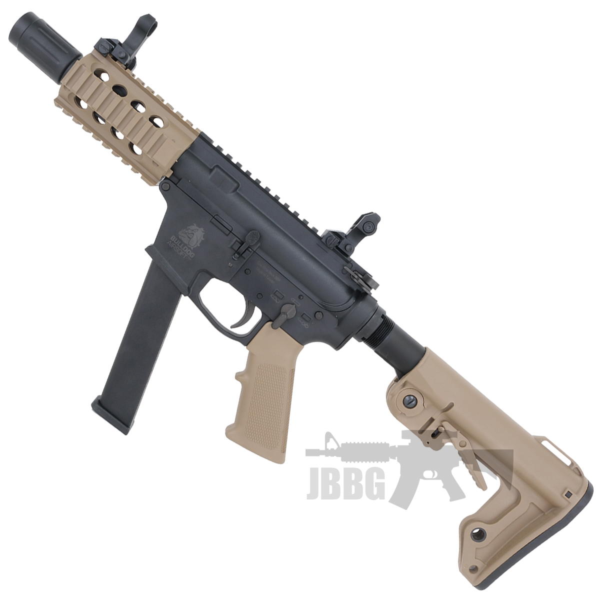 Bulldog TWS 9mm SRB Gas Blowback Lite Airsoft Gun Tan IE