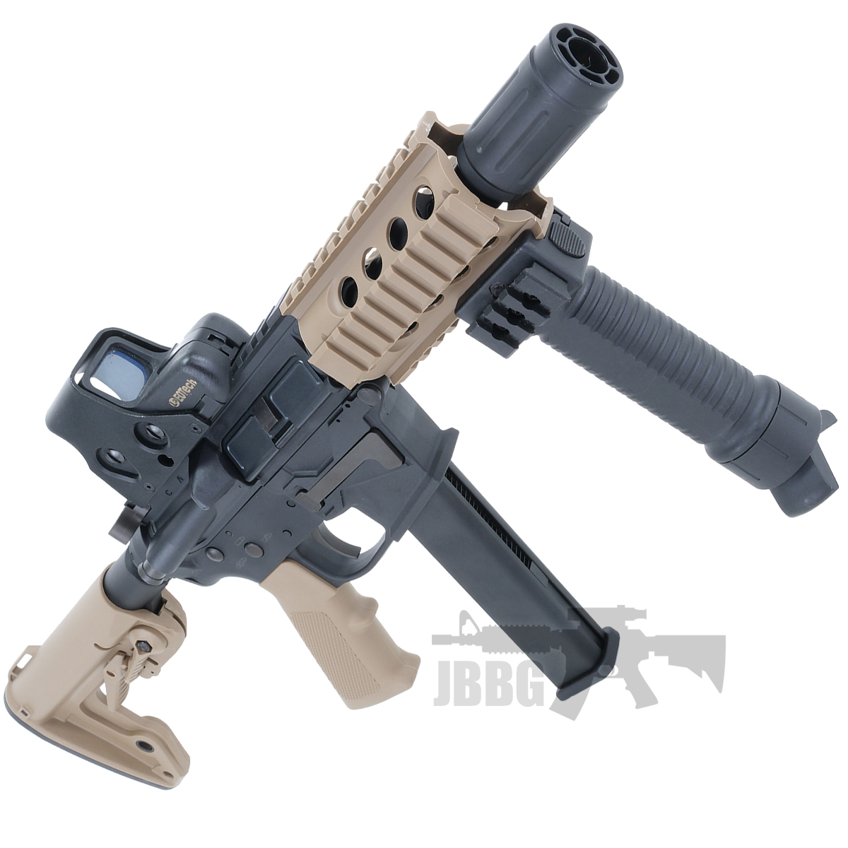 Bulldog TWS 9mm SRB Gas Blowback Lite Airsoft Gun Tan IE
