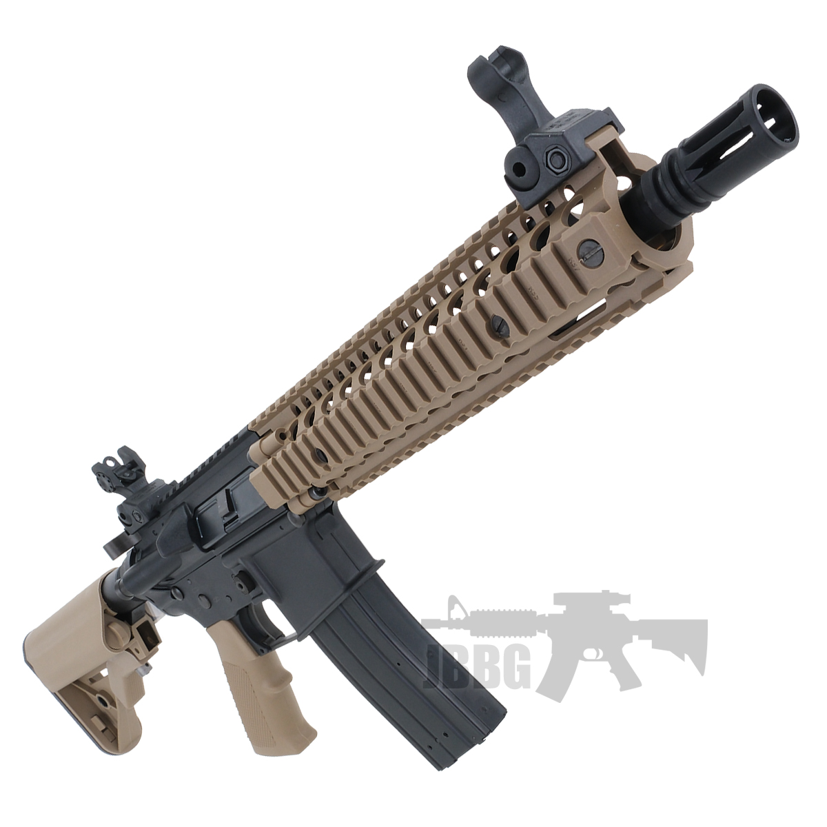 Bulldog TWS MK18 Gas Blowback Lite Airsoft Gun Tan IE